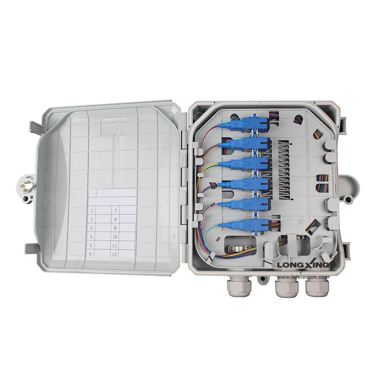 Outdoor Fiber Optics Distribution Box | Termination Box | GP31-2P12C ...